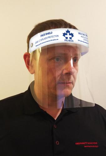 SC-FFS10 Shield Full Face PET Double Sided Anti-Fog 200/case