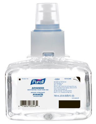 1313-03-CAN00 PURELL LTX-7 Advanced Moisturizing Foam Hand Rub, 700ml ...