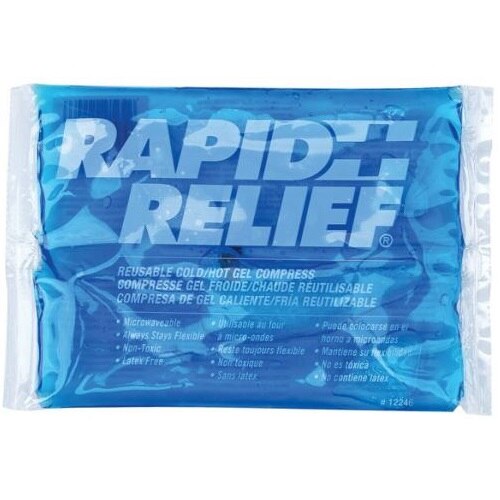 12246-24 Rapid Relief® Hot/Cold Pack, Reusable Gel 24/case