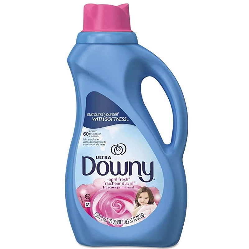 35762 April Fresh Downy Ultra Liquid Fabric Softener, 1.53L, 8/case