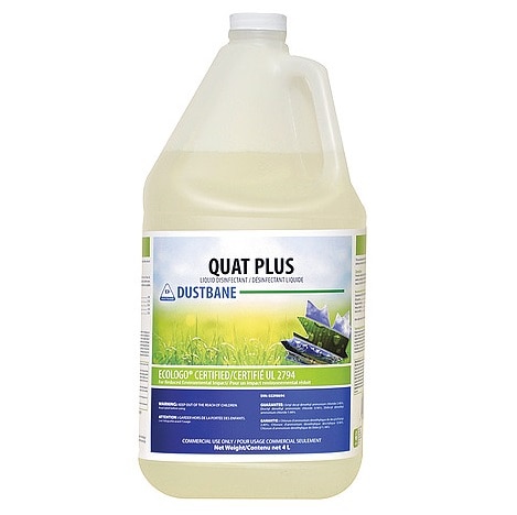 50232 QUAT PLUS Disinfectant Cleaner, 4L, 4/case
