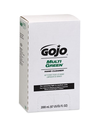 7265-04-CAN00 GOJO Multi Green Hand Cleaner Refill - 2000 ml., 4/case