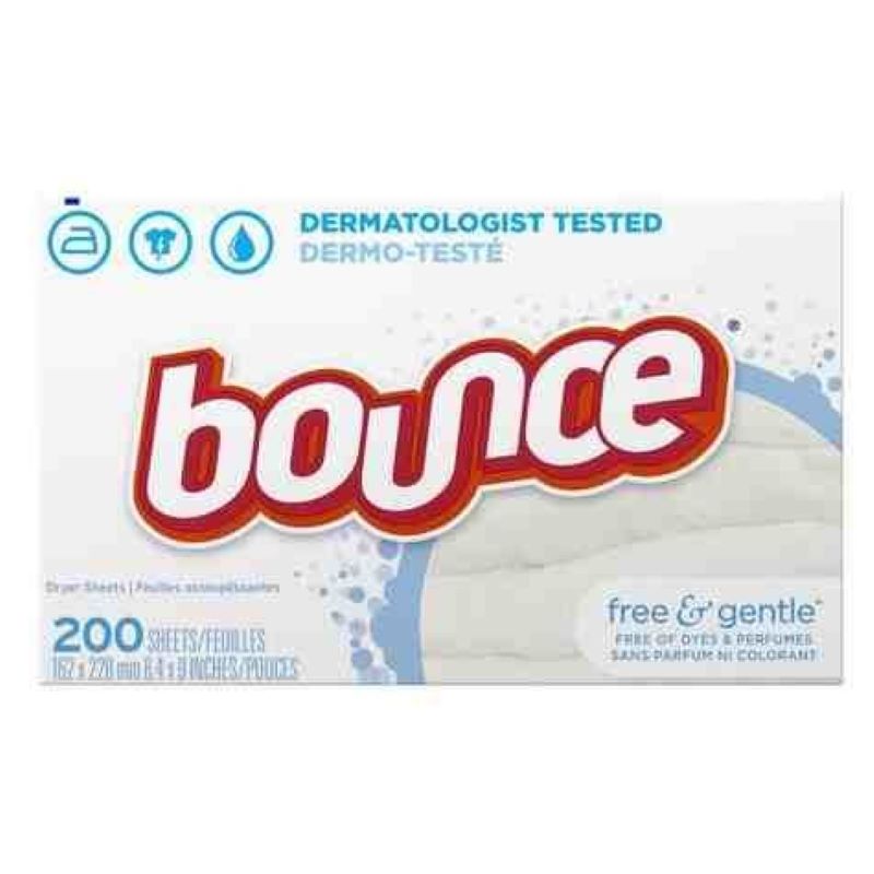 82584 Bounce® Free & Gentle Dryer Sheets, 6/case