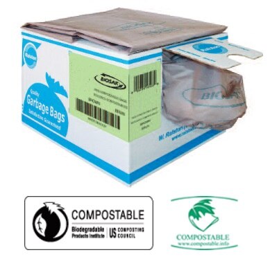 NexDay Supply: 2161-03 - 26X36 BIOSAK Compostable Biodegradable Garbage ...
