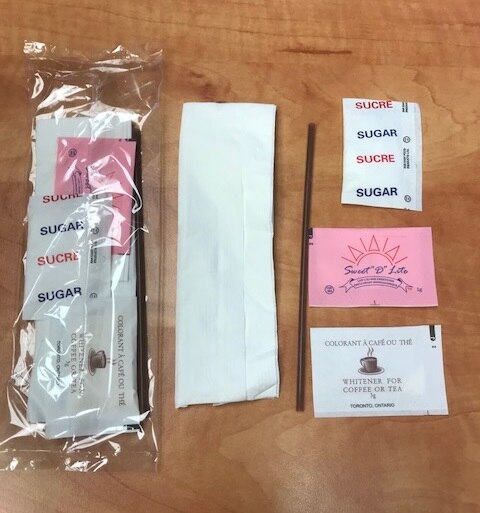 Condiments | Individual Single Serve Condiments | Salt & Pepper | Sugar ...