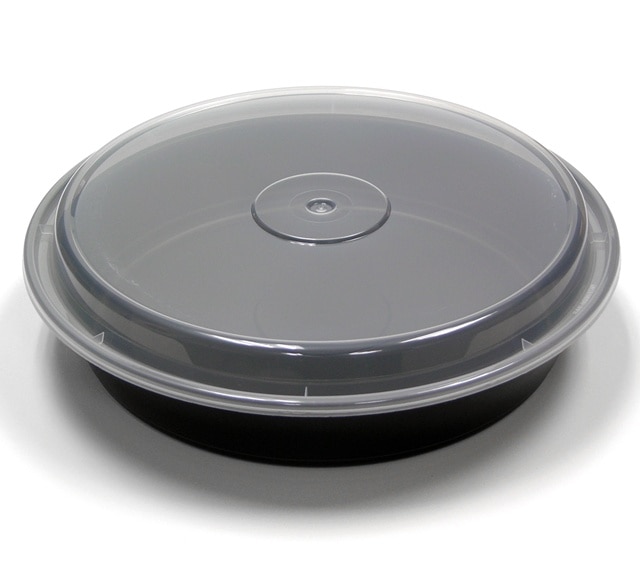 NC948B 48oz. 9" VERSAtainer Microwavable Container/Lid, 150/case