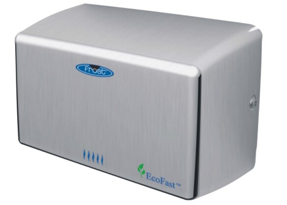 1196 Frost High Speed Eco-Friendly Hand Dryer, Stainless Steel